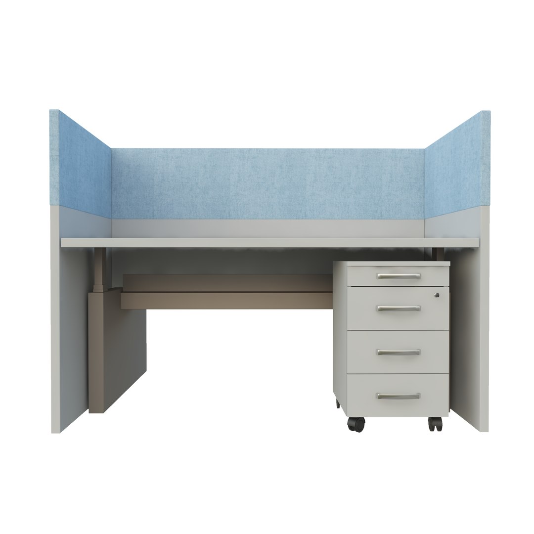 3D Duo Workplace - Vepa - TurboSquid 1734255