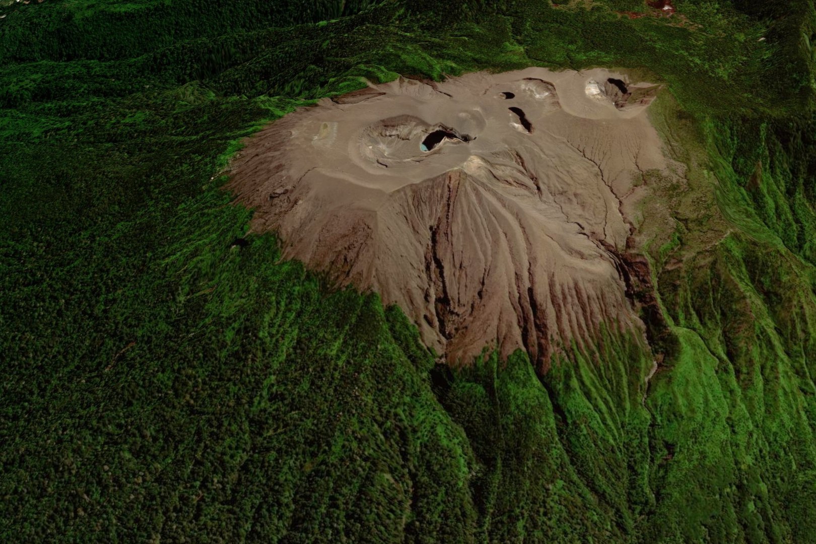 Mount Merapi Volcano In Indonesia 3D Model - TurboSquid 2043656