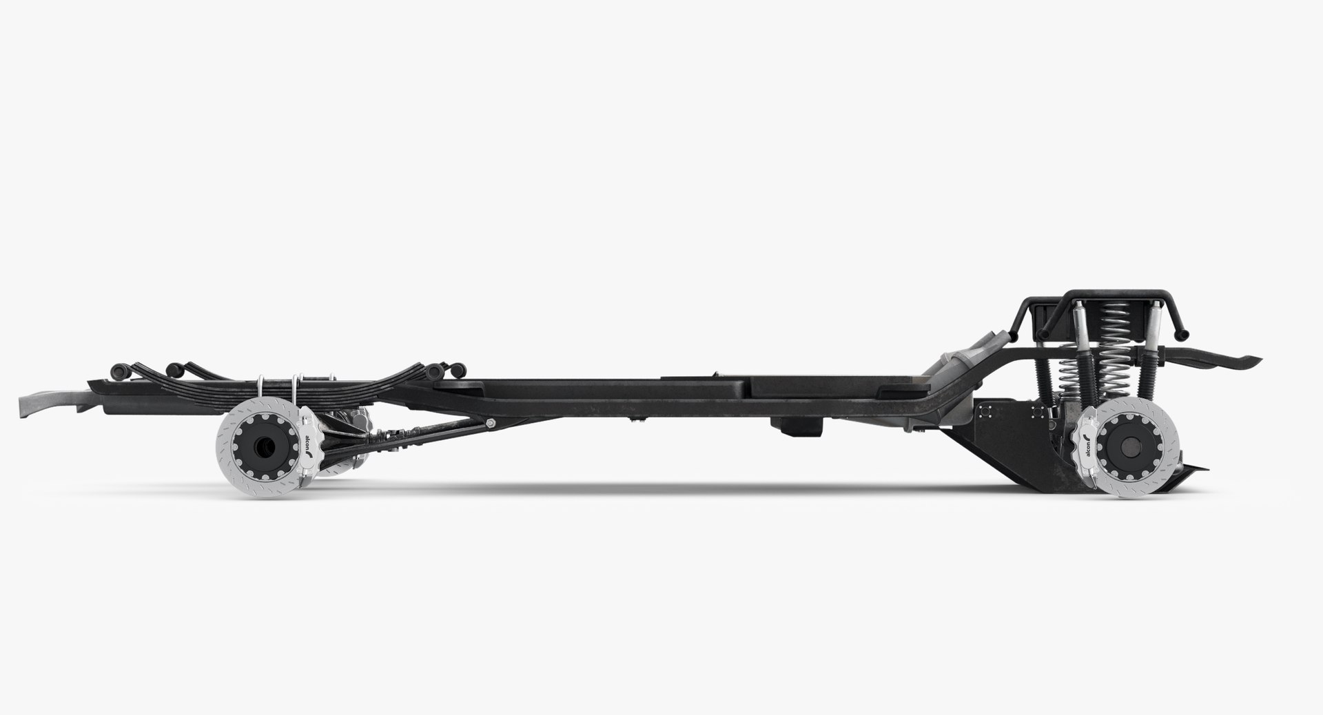 3D suv chassis frame model - TurboSquid 1149718