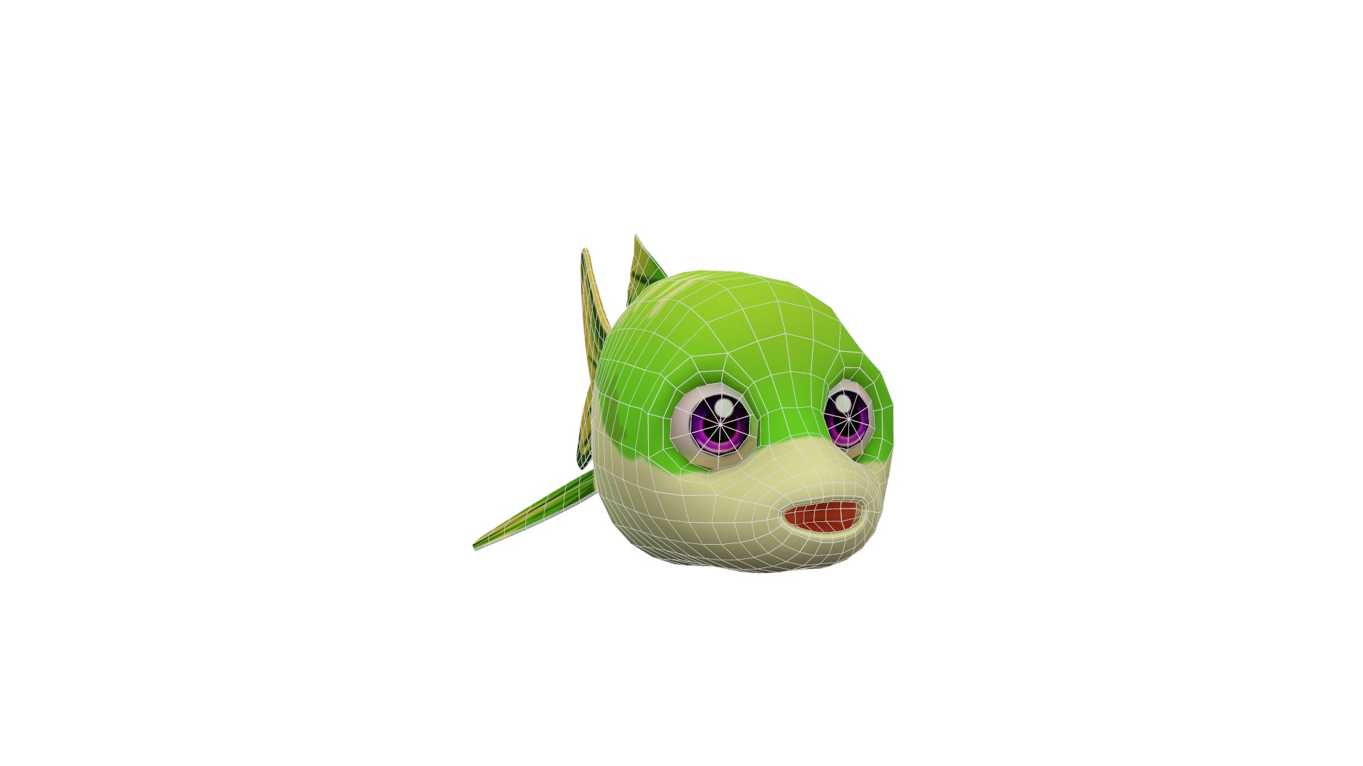 Apollo Shark Minnow Fish Toon Model - TurboSquid 1586048