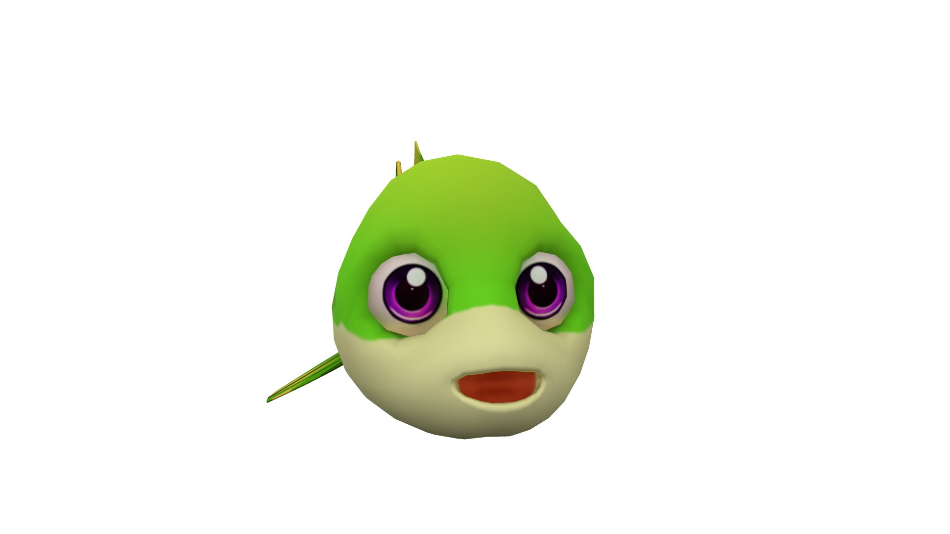 Apollo Shark Minnow Fish Toon Model - TurboSquid 1586048
