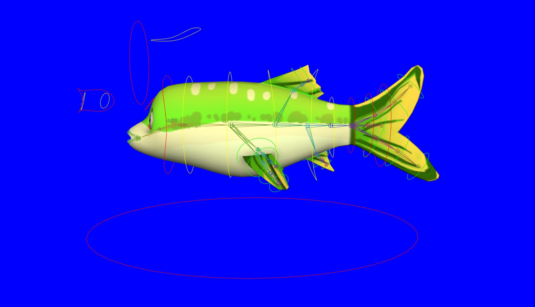 Apollo Shark Minnow Fish Toon Model - TurboSquid 1586048