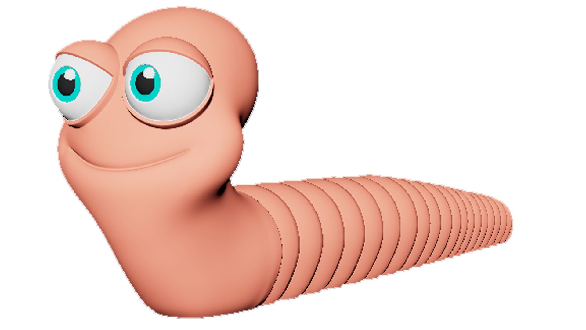 Worm 3D Model - TurboSquid 2302308