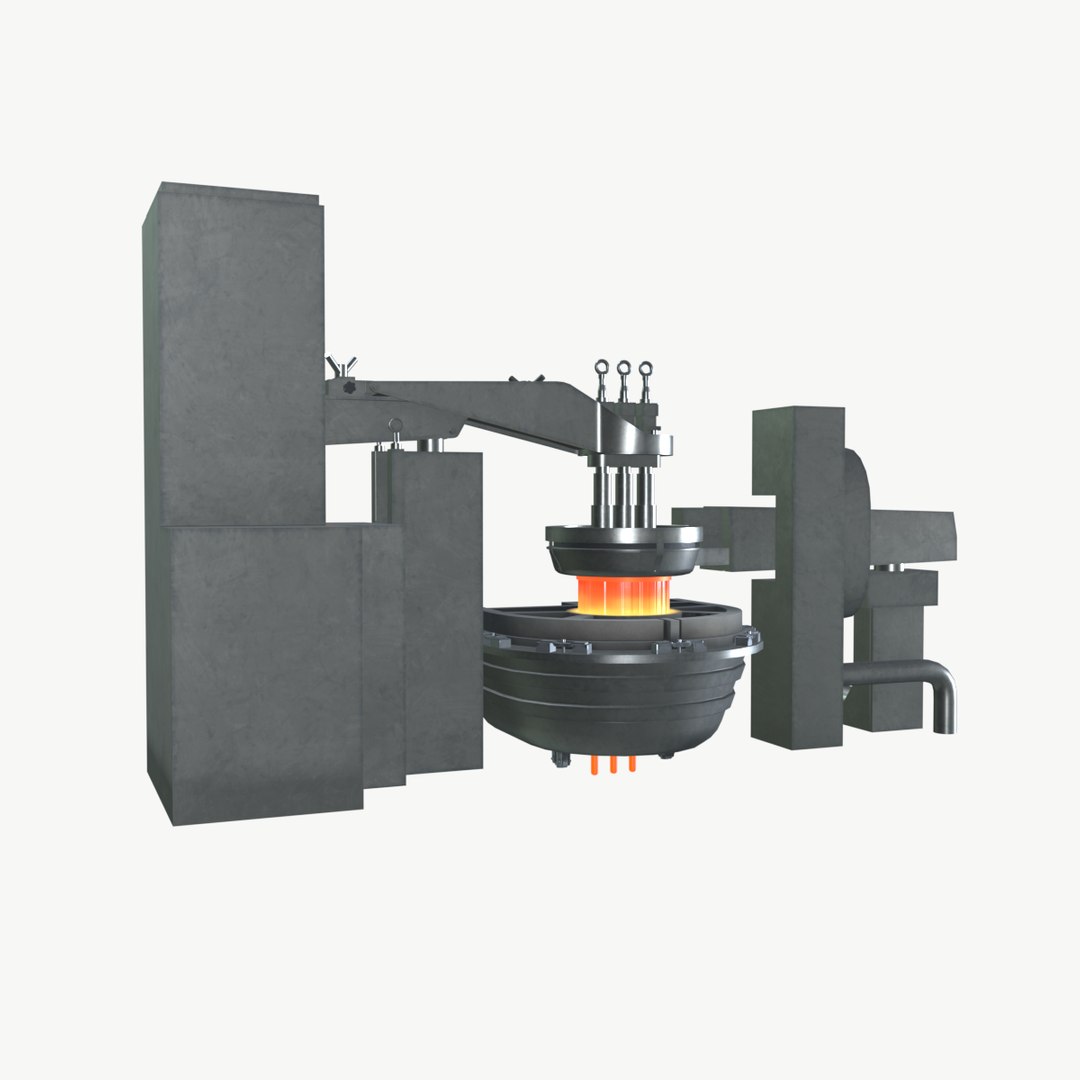 3D Gob Feeder Machine Model - TurboSquid 2419555