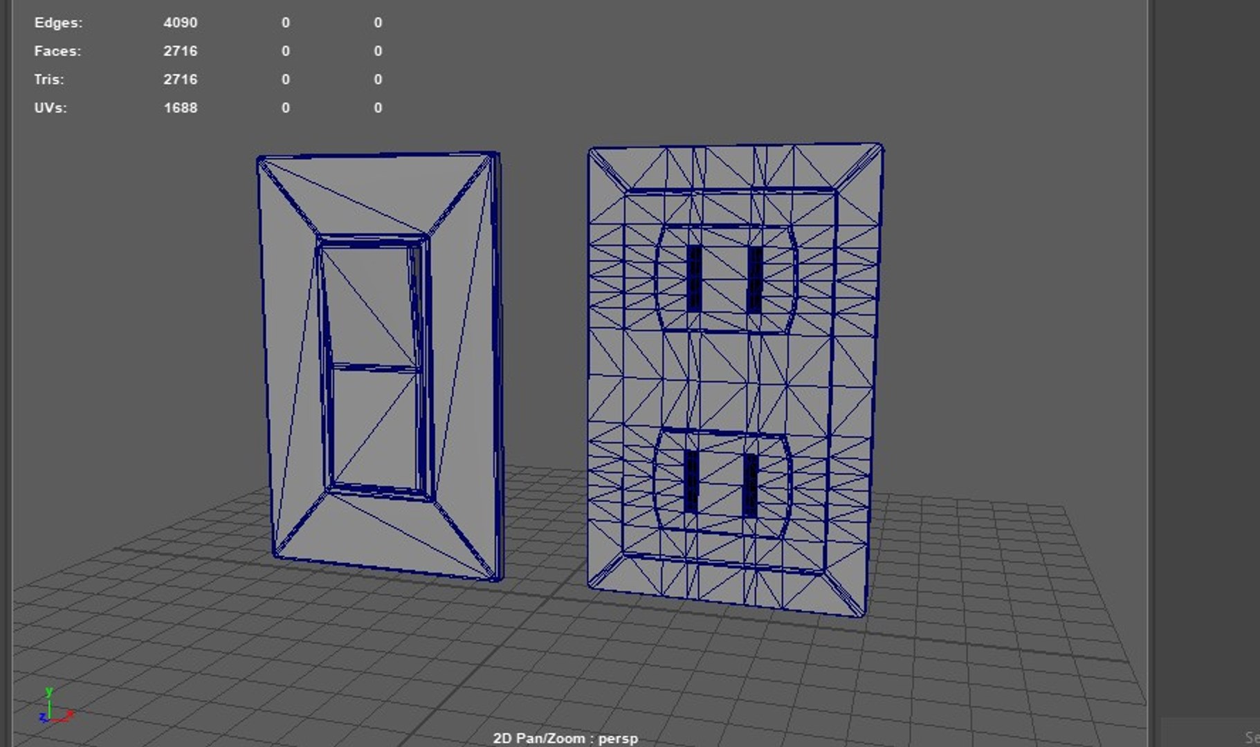3D Model Wall Switch 3D Model - TurboSquid 2365915