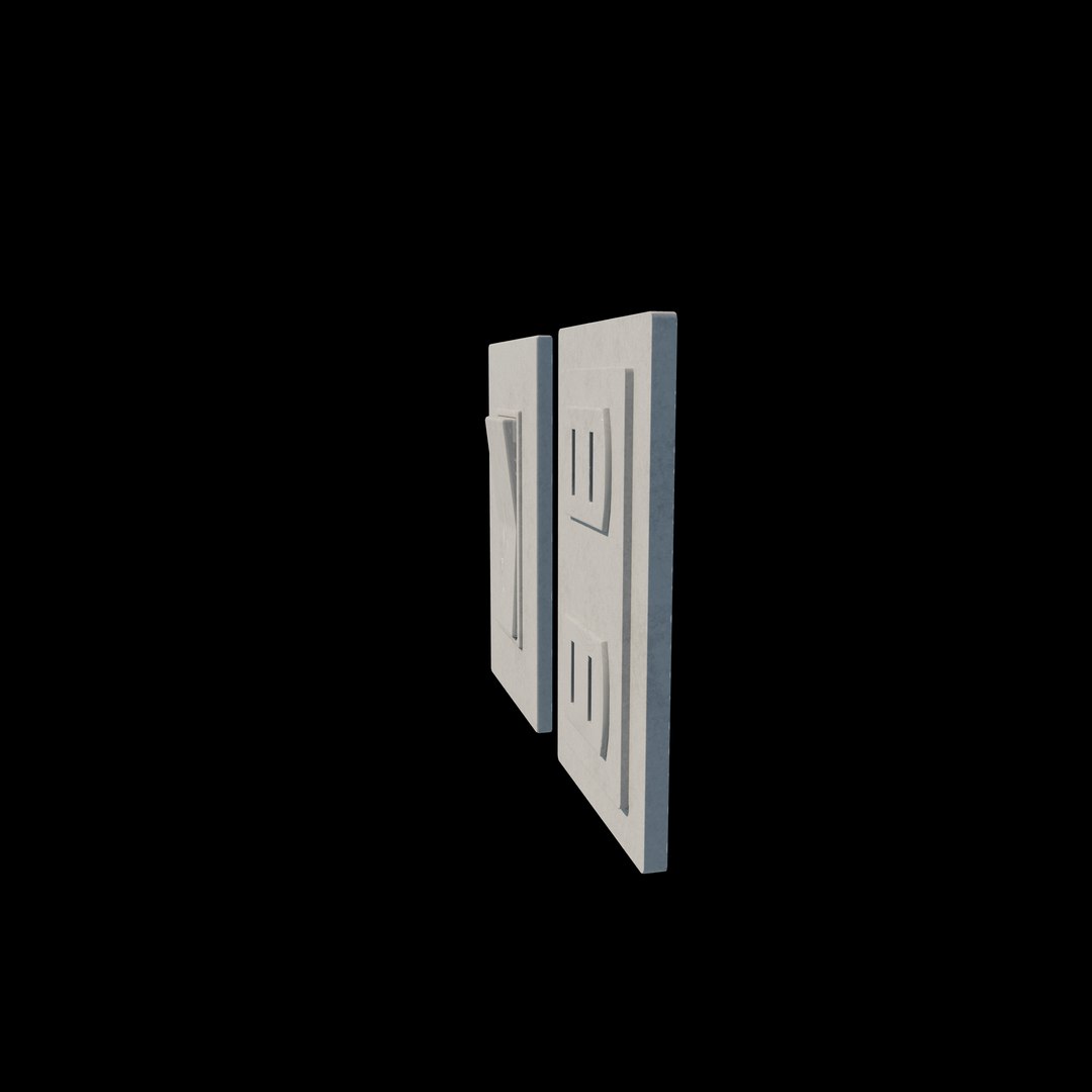 3D Model Wall Switch 3D Model - TurboSquid 2365915