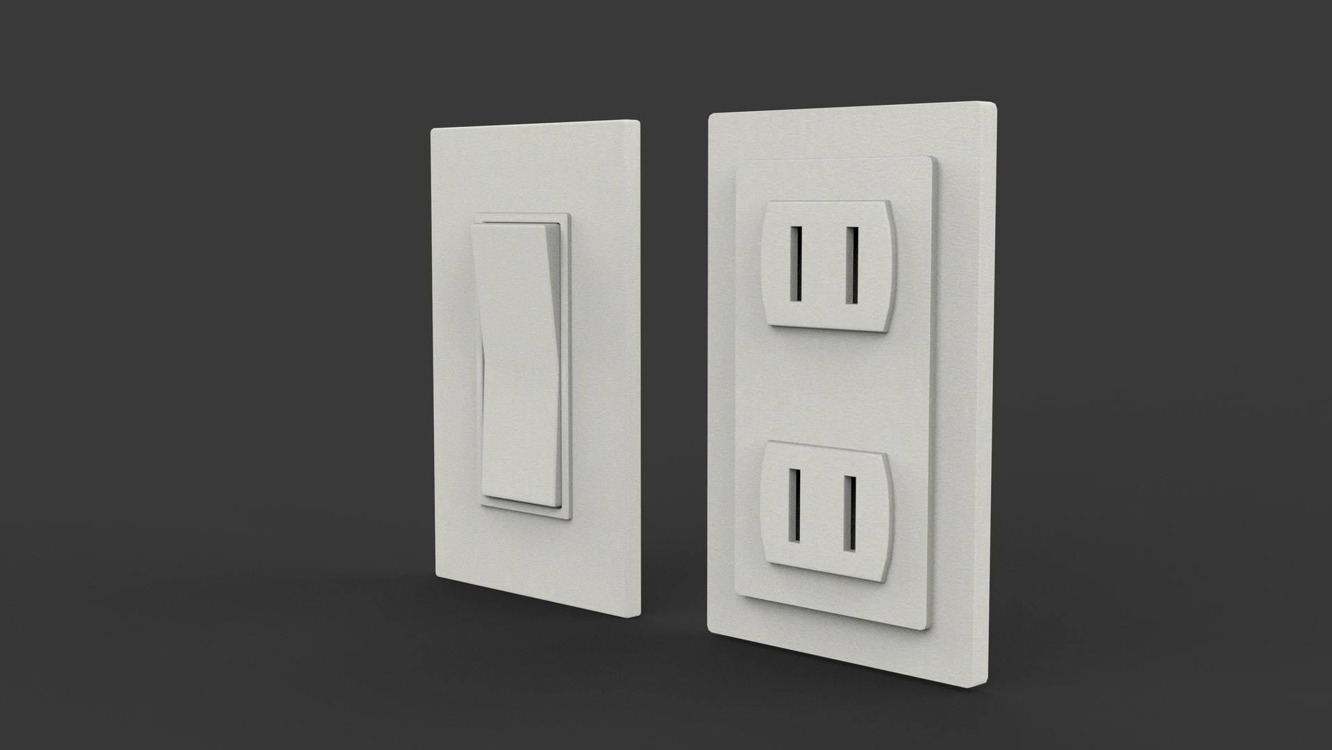 3D Model Wall Switch 3D Model - TurboSquid 2365915