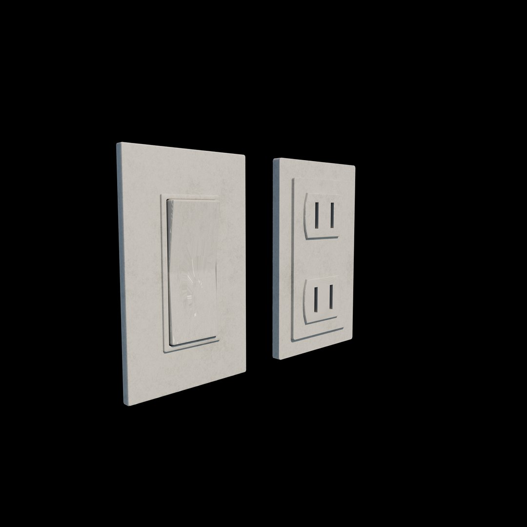 3D Model Wall Switch 3D Model - TurboSquid 2365915