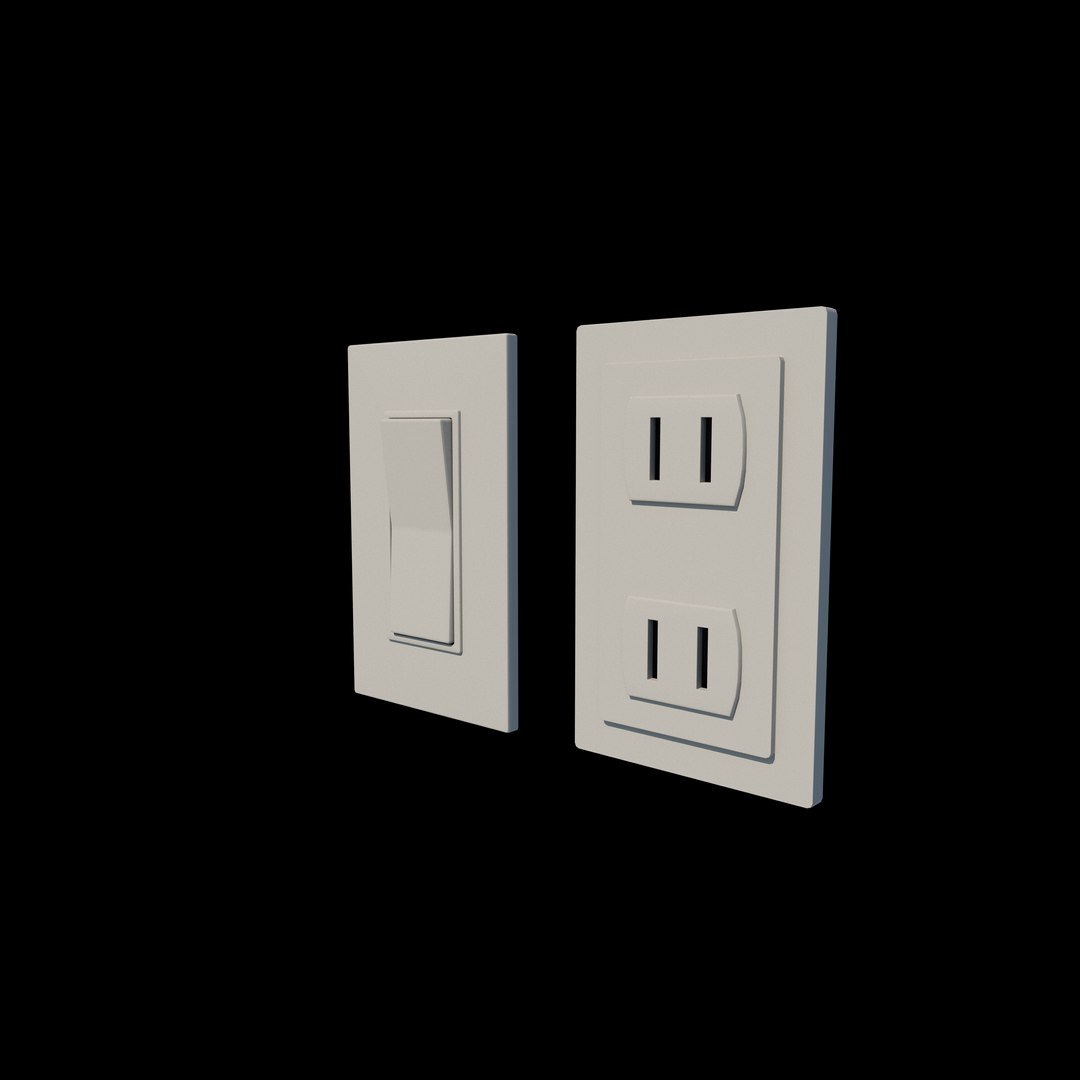 3D Model Wall Switch 3D Model - TurboSquid 2365915