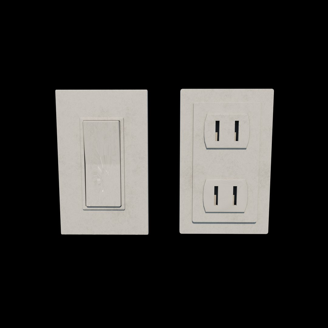 3D Model Wall Switch 3D Model - TurboSquid 2365915