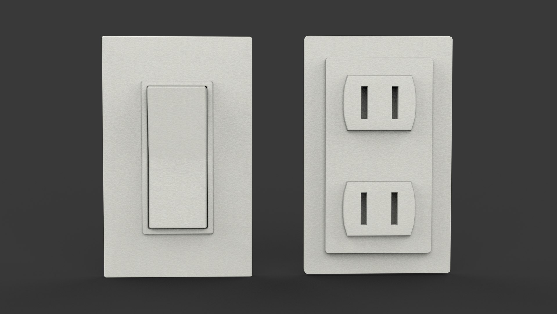 3D Model Wall Switch 3D Model - TurboSquid 2365915