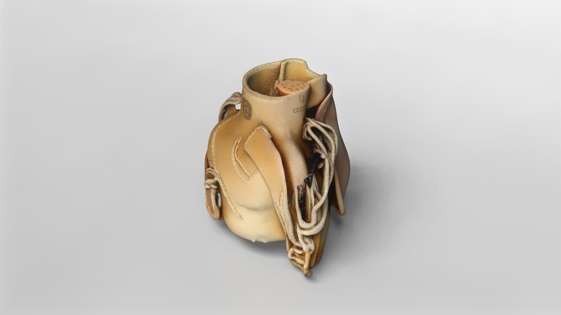 3D Vintage Leather Pouch 3D Model Model - TurboSquid 2416697