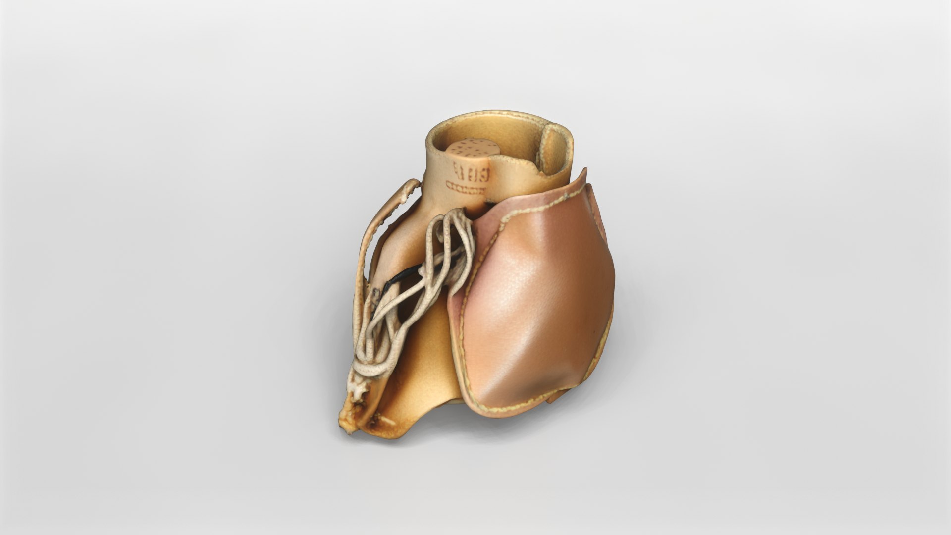 3D Vintage Leather Pouch 3D Model Model - TurboSquid 2416697