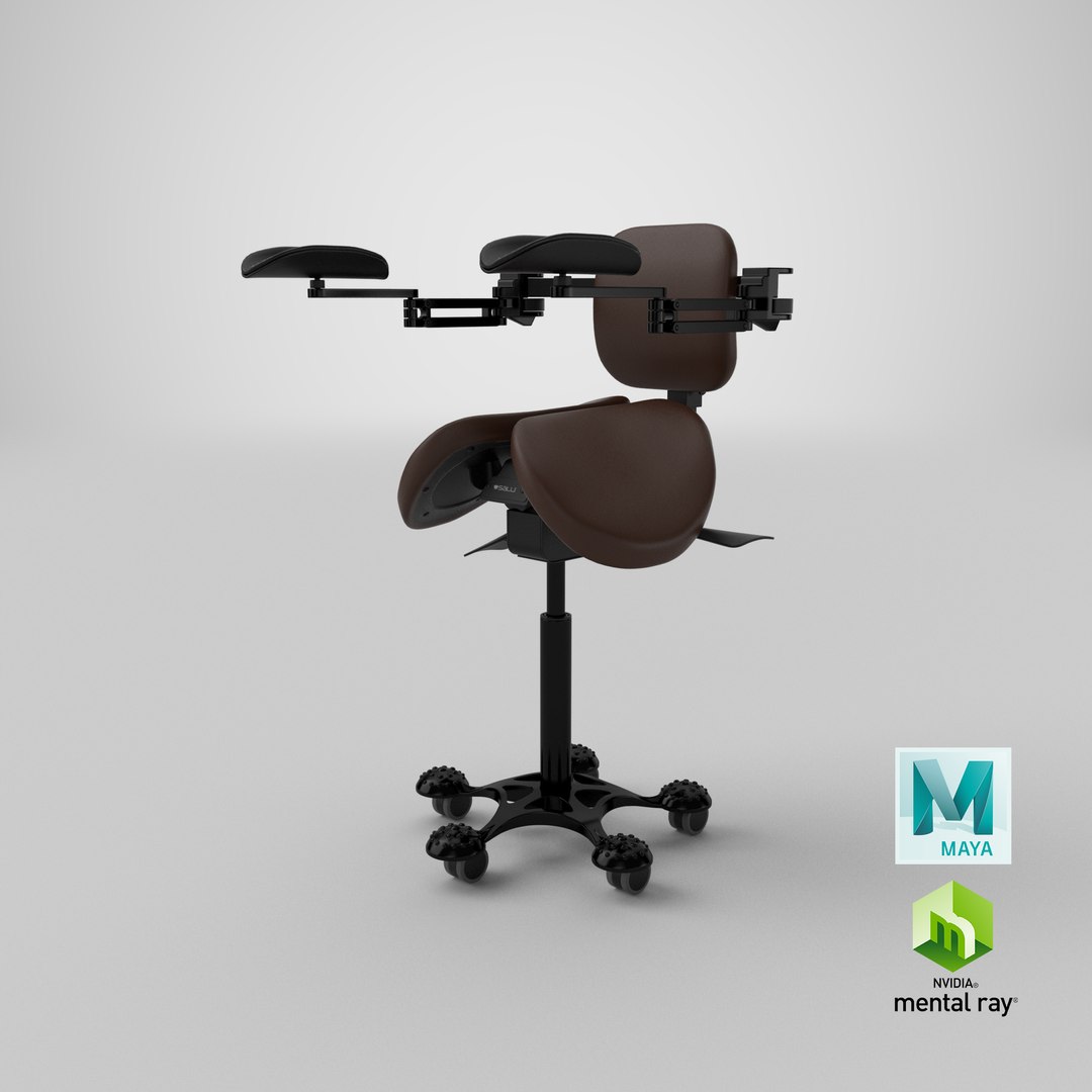 3D Salli MultiAdjuster Ergorest Chair - TurboSquid 2020183