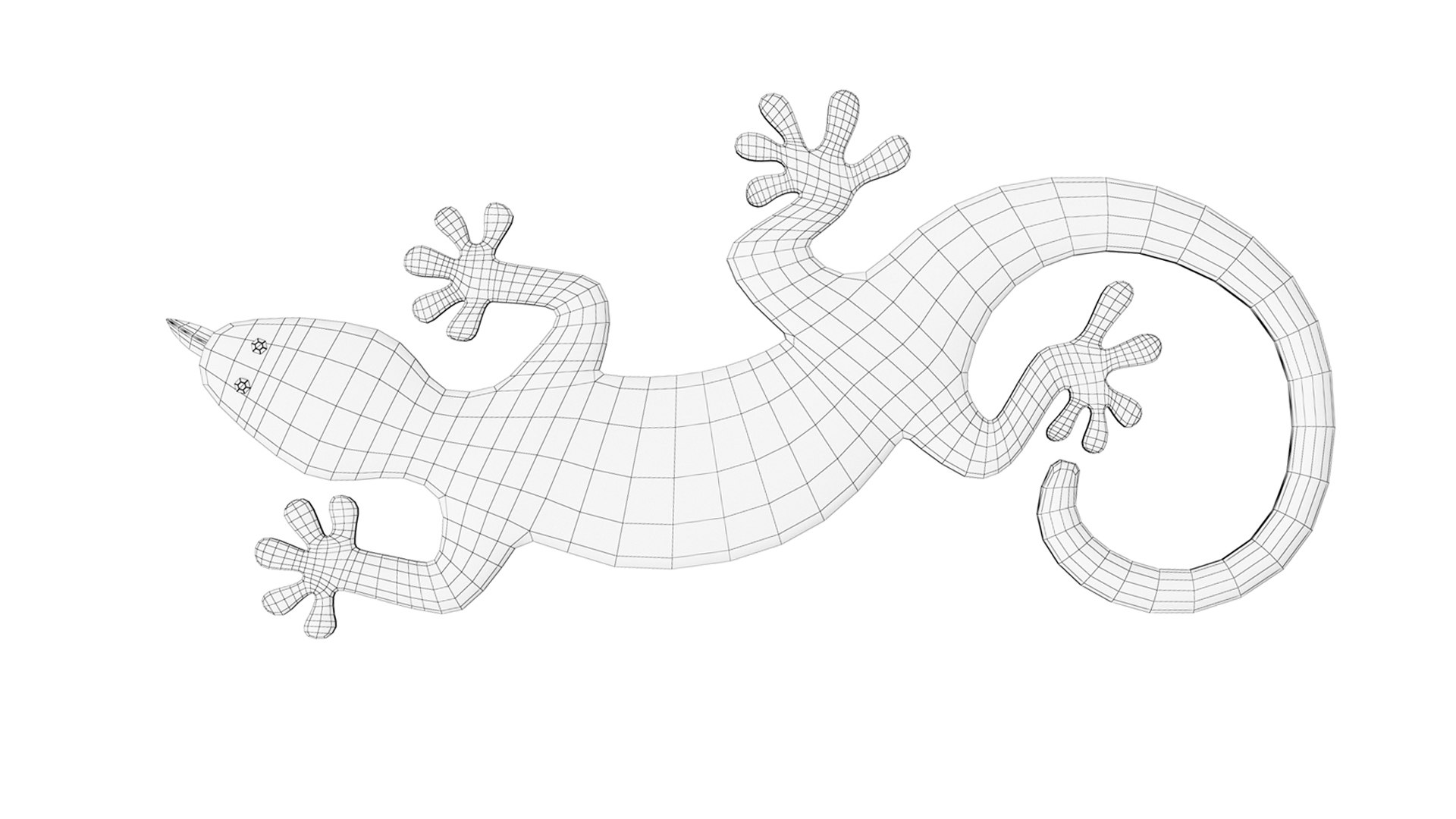 Decor Gecko 3D Model - TurboSquid 2041561