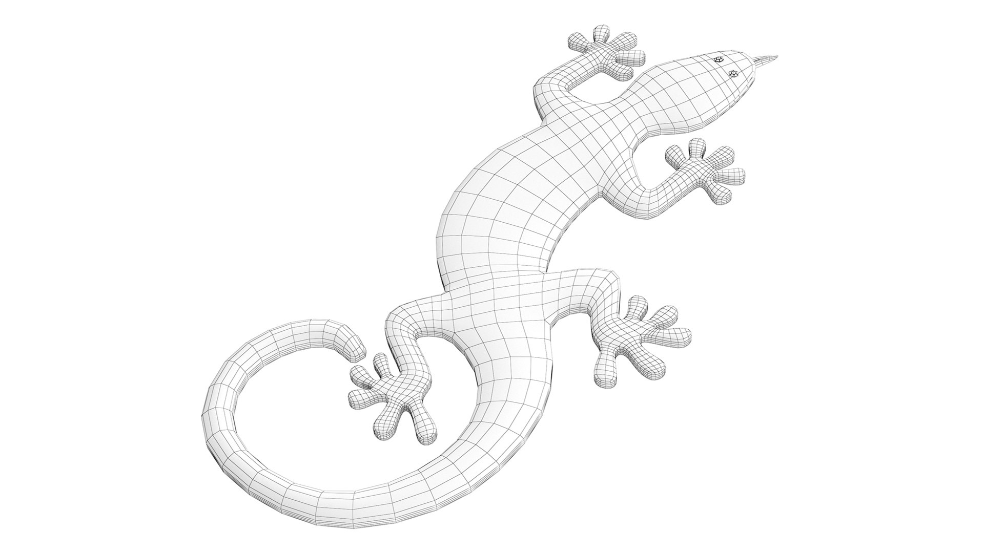 Decor Gecko 3D Model - TurboSquid 2041561