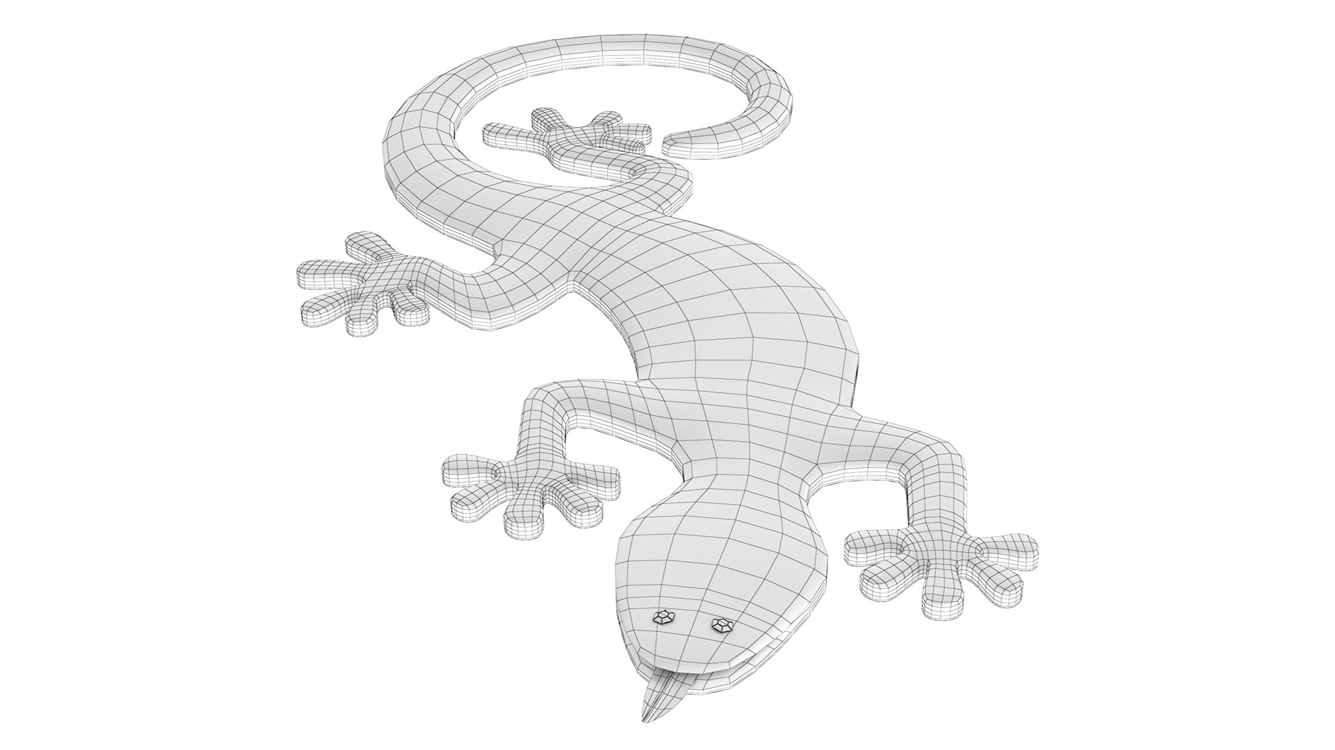 Decor Gecko 3D Model - TurboSquid 2041561