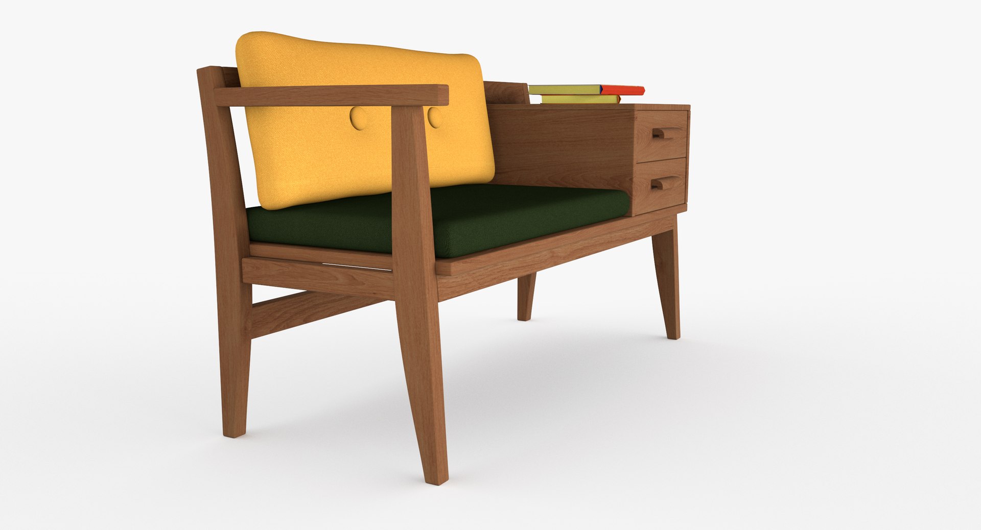 3D modern sofa shelves - TurboSquid 1394276