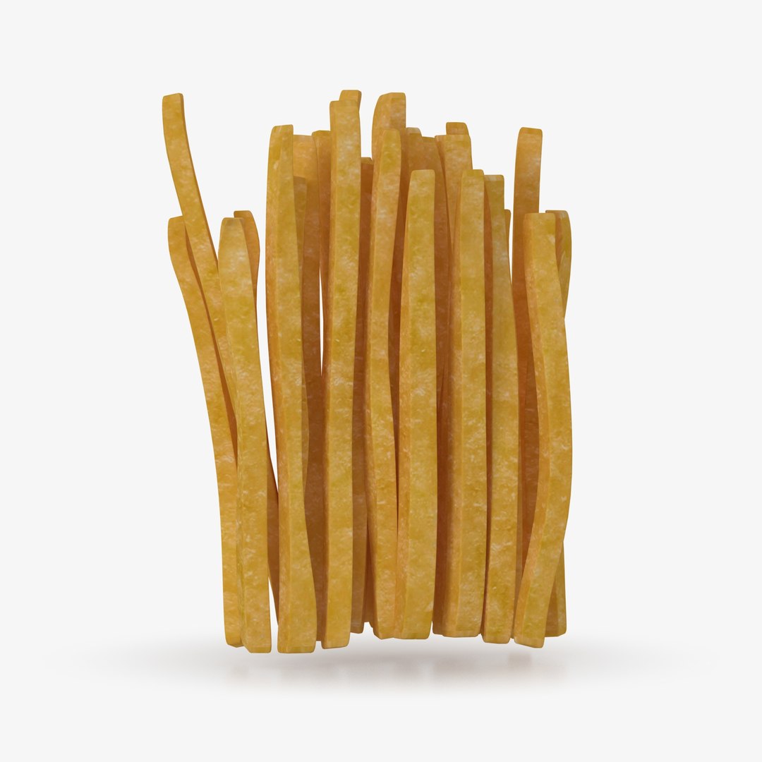 3D French Fries Packing Model - TurboSquid 1331704