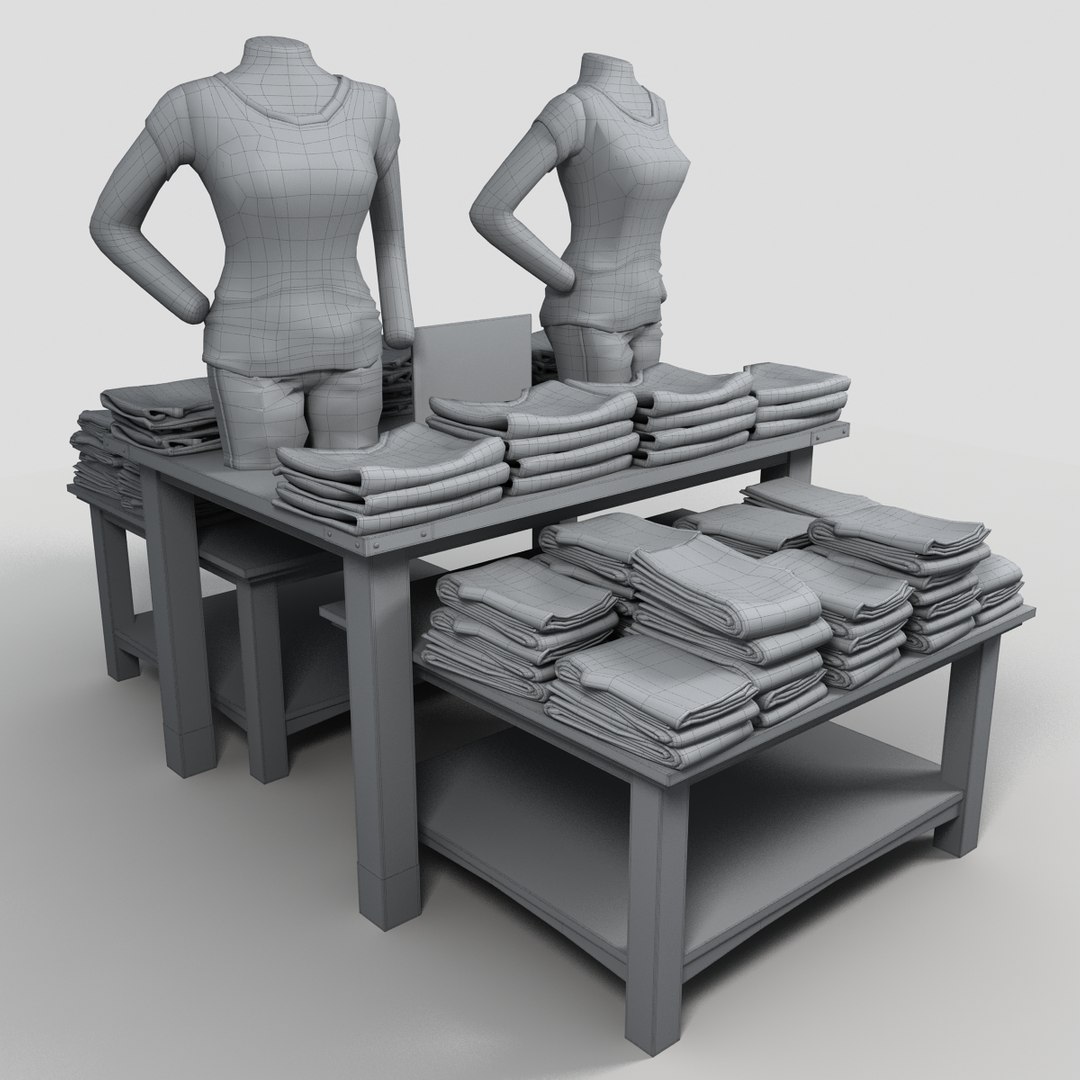 Display Tables Women Jeans Max