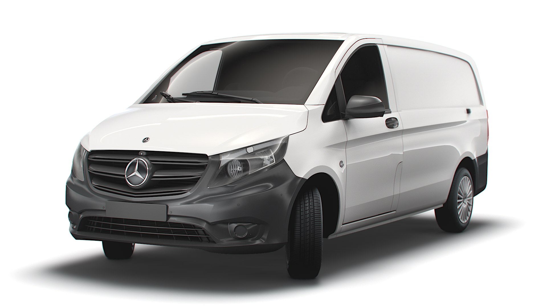 3D Mercedes Benz Vito Panel Van L2 2021 - TurboSquid 1728823