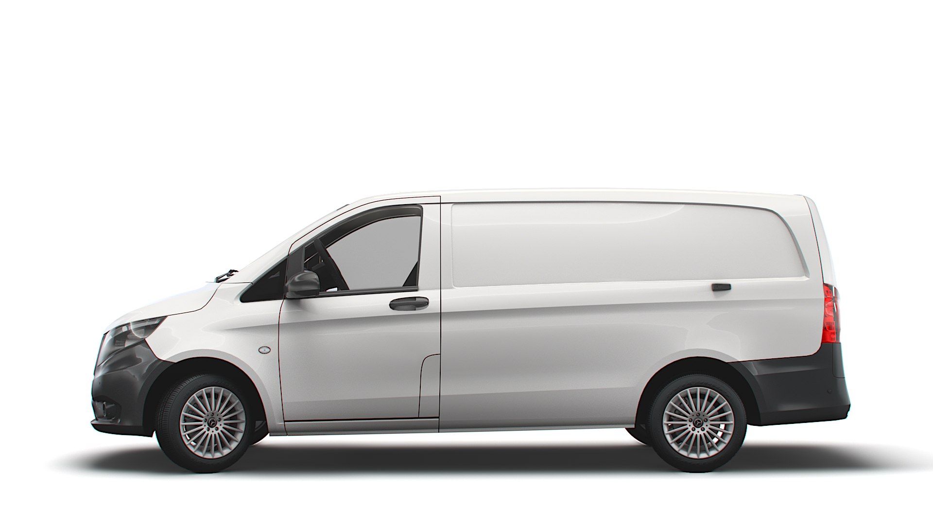 3D Mercedes Benz Vito Panel Van L2 2021 - TurboSquid 1728823