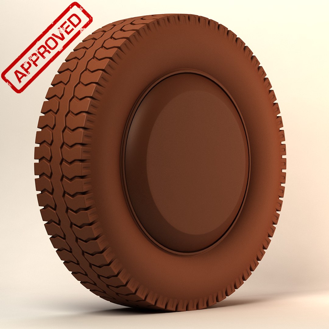 3d Wheel Modelled Model