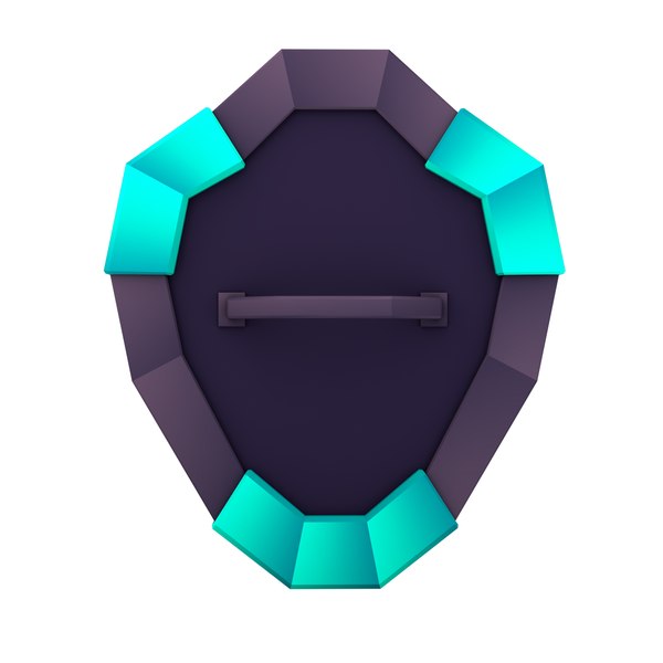 Cartoon skeleton shield 3D - TurboSquid 1403600