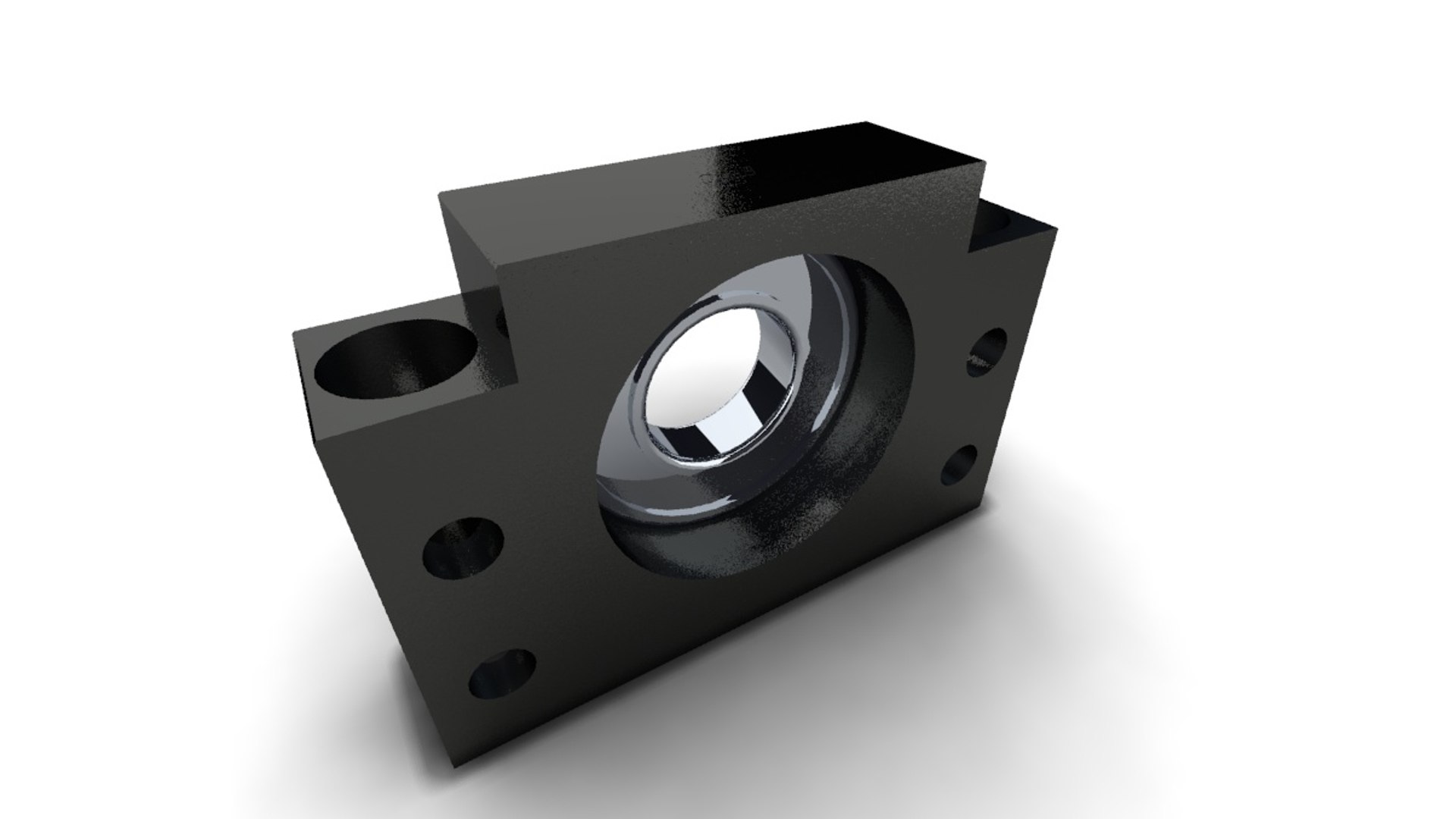 3D BF40 supports - TurboSquid 2010198