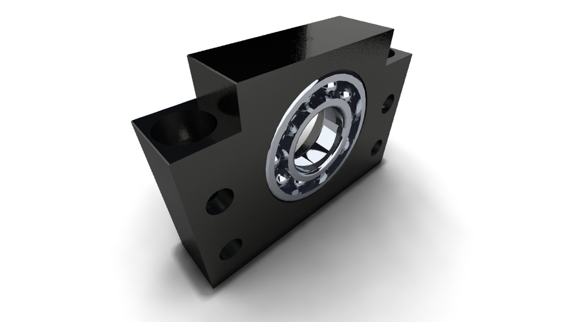 3D BF40 supports - TurboSquid 2010198