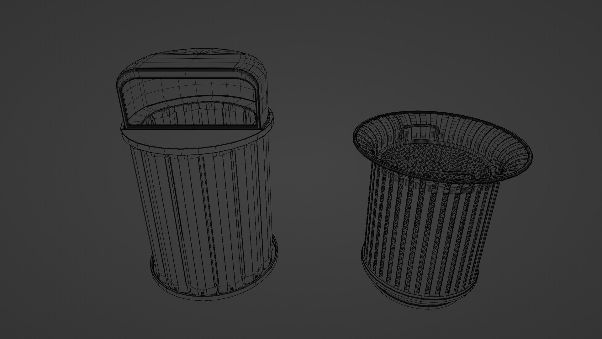 3D model Trash cans - TurboSquid 2013062