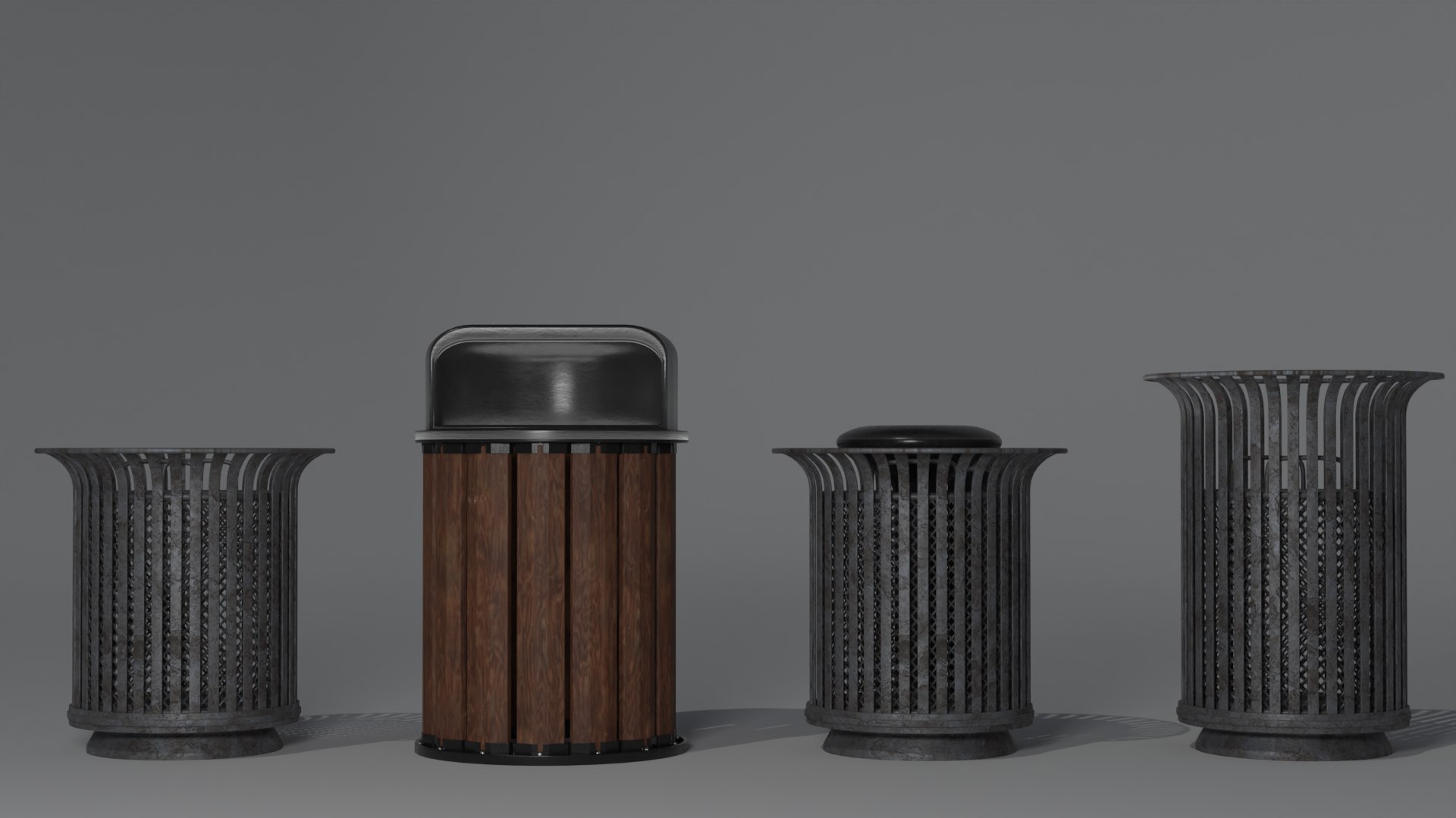 3D model Trash cans - TurboSquid 2013062