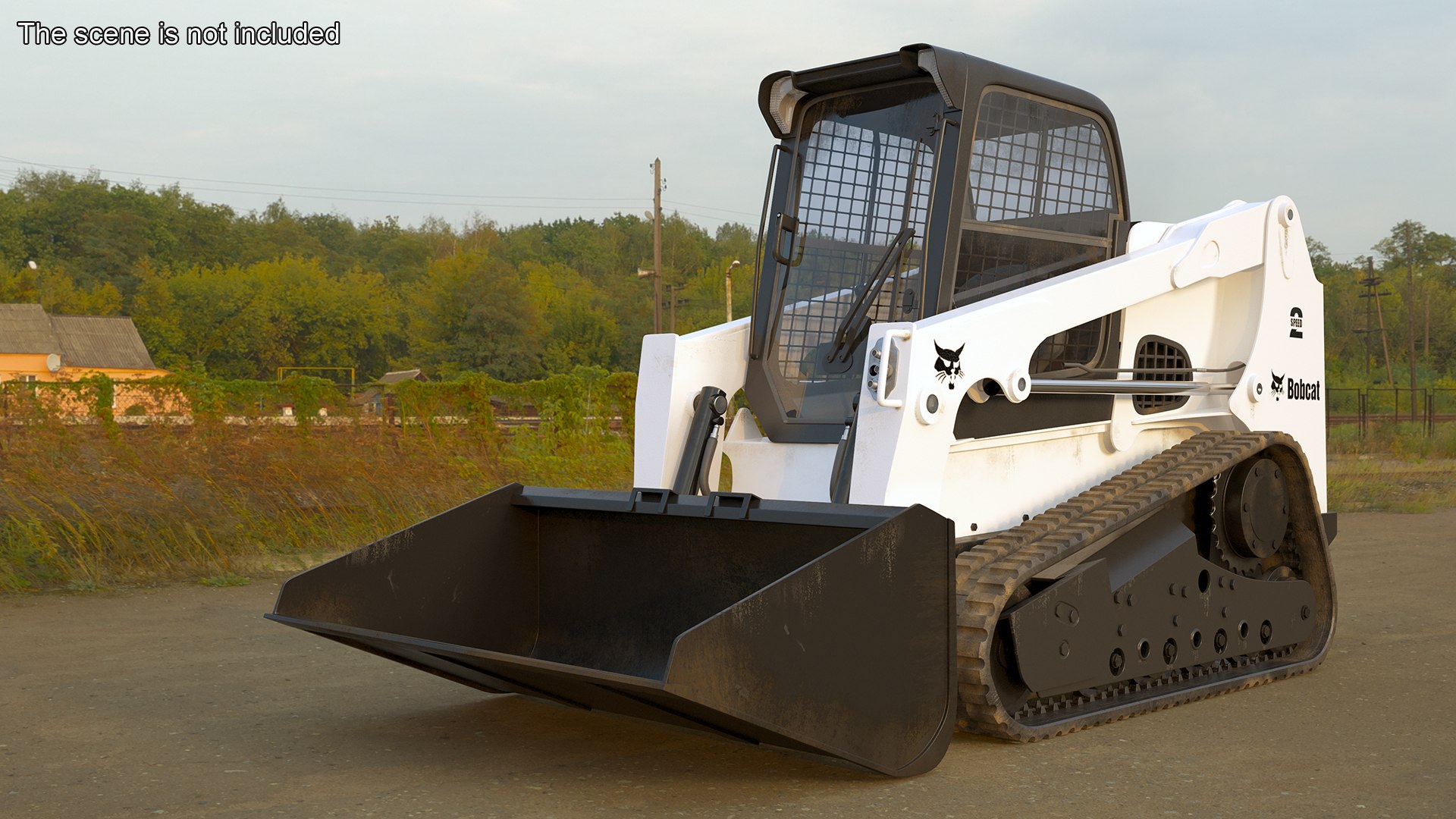 Bobcat Compact Track Loader 3D - TurboSquid 2190609