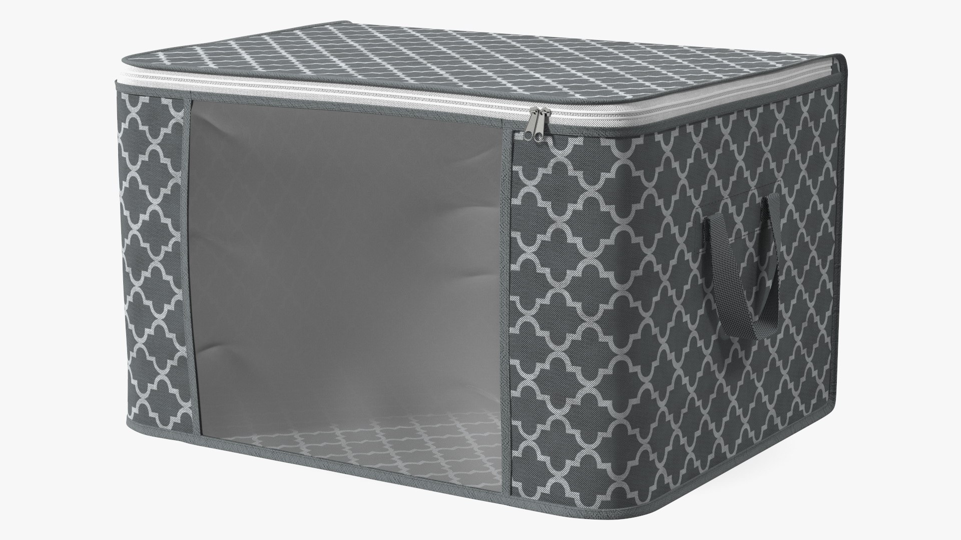 3D Foldable Storage Box Grey Empty model - TurboSquid 2130096