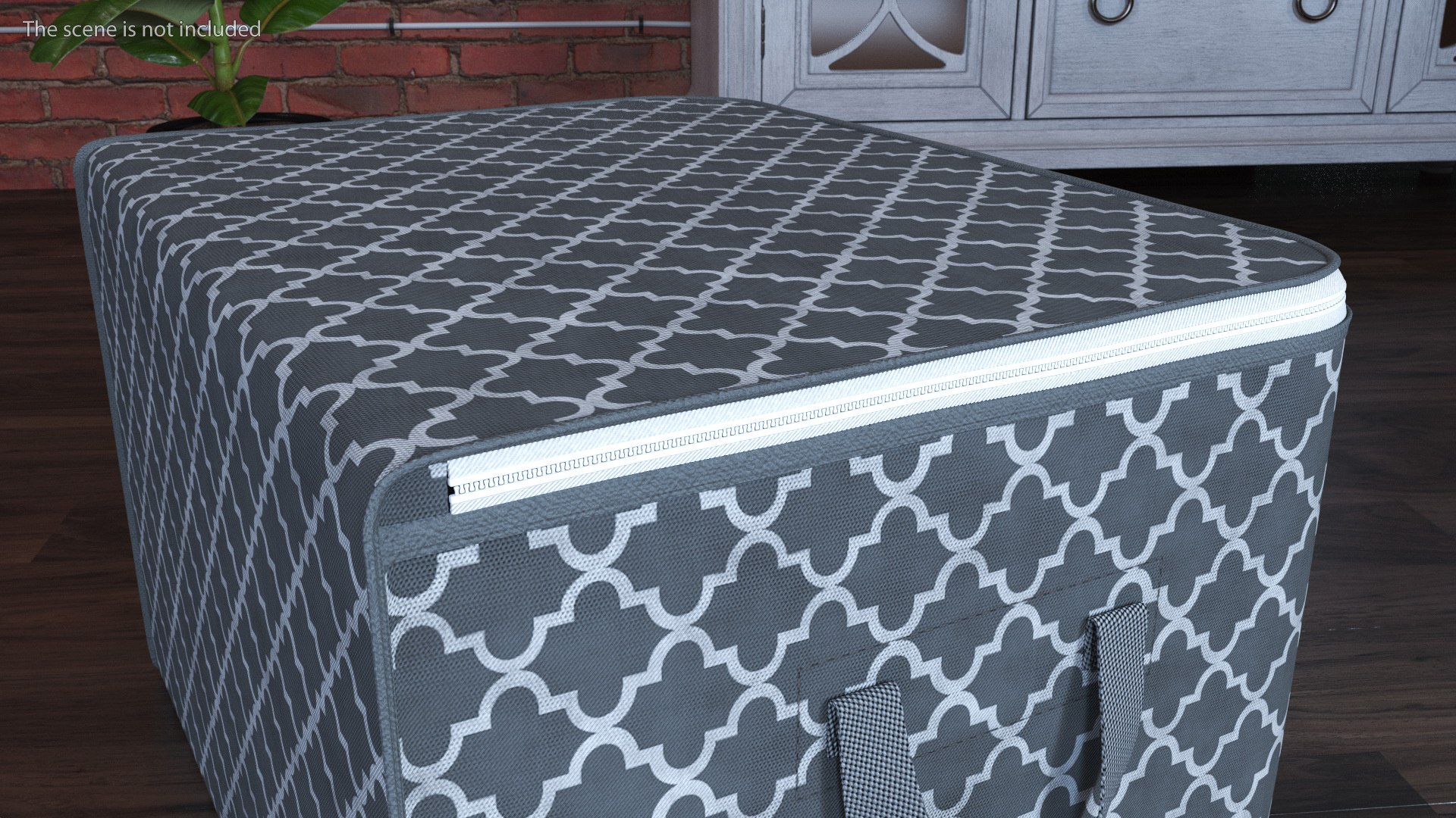 3D Foldable Storage Box Grey Empty Model - TurboSquid 2130096