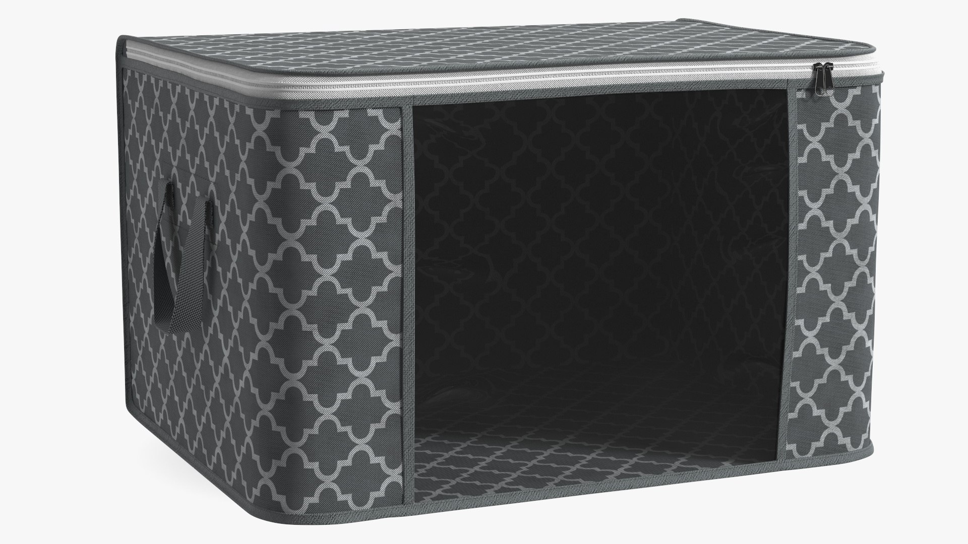 3D Foldable Storage Box Grey Empty Model - TurboSquid 2130096