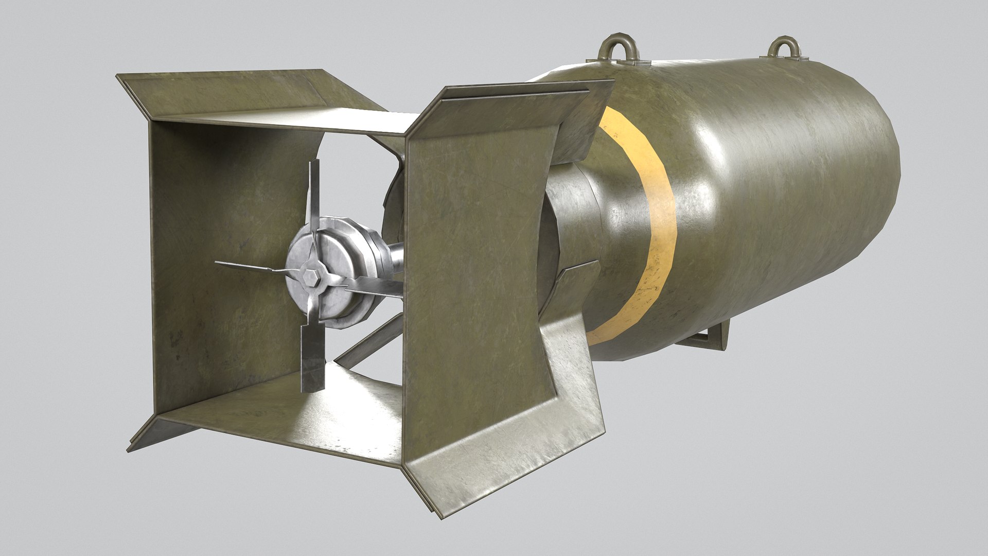 3D AN-M30 100 Lb Bomb Model - TurboSquid 2317441