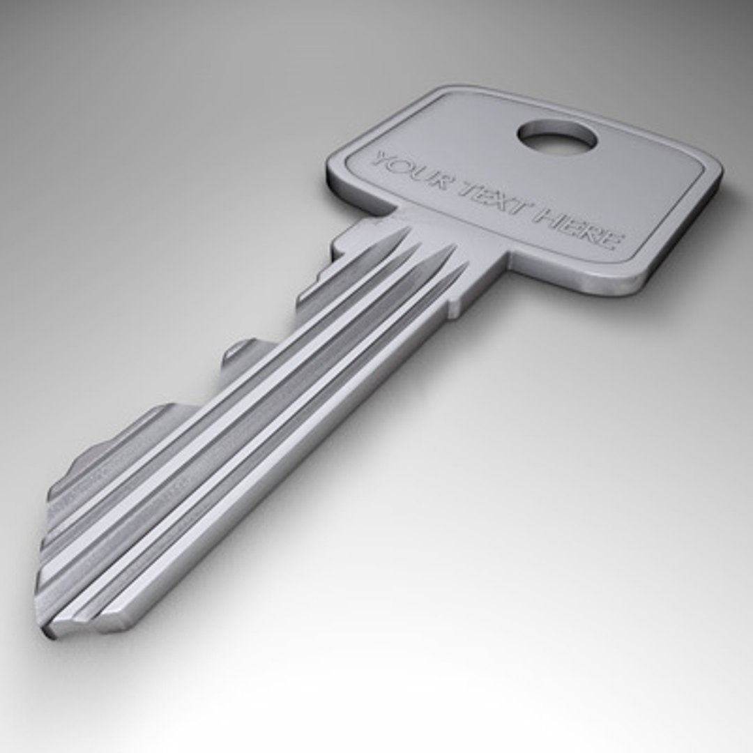 3d 3ds Metal Key