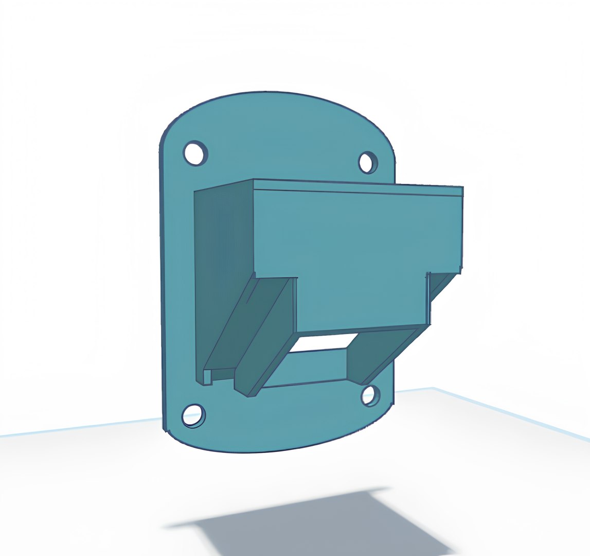 3D model R307 fingerprint sensor holder - TurboSquid 2168623