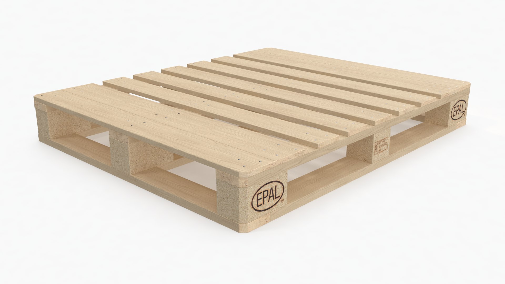 3D wooden pallet eur2 - TurboSquid 1429342