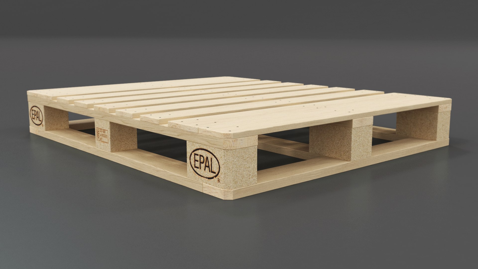 3D wooden pallet eur2 - TurboSquid 1429342