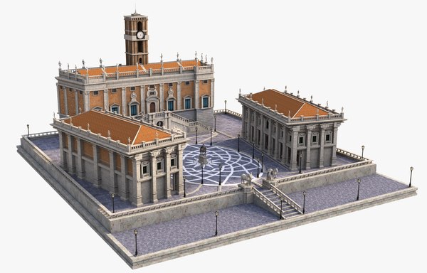 modelo 3d Plaza del Capitolio v2 - TurboSquid 2419669