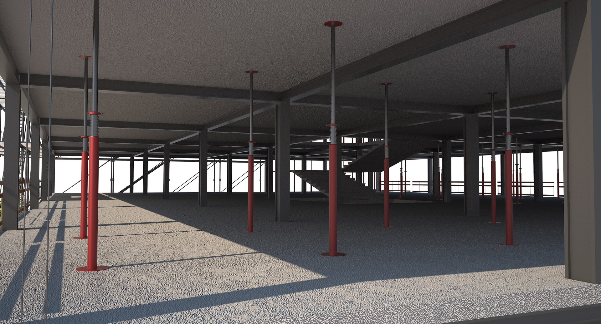 3D Steel Construction Modular Model - TurboSquid 1236475