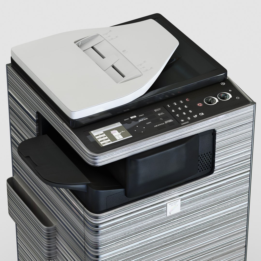 3d Office Colour Printer Sharp Model