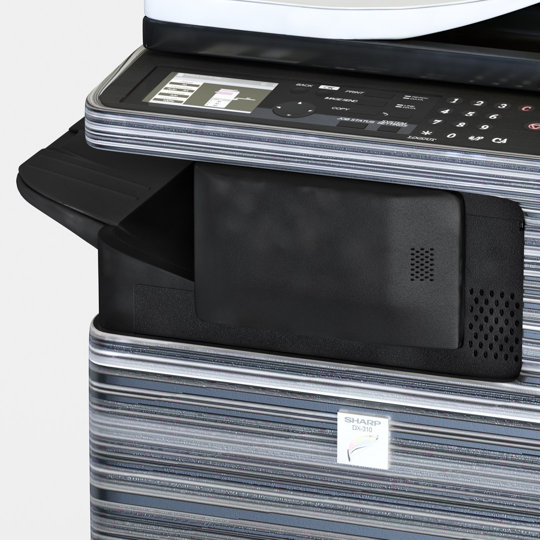 3d Office Colour Printer Sharp Model