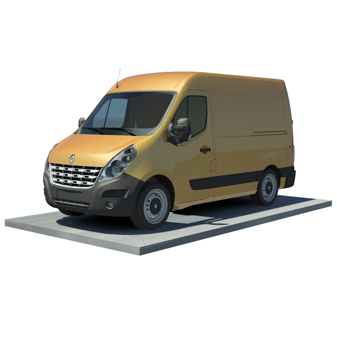 3d Renault Master L1h2