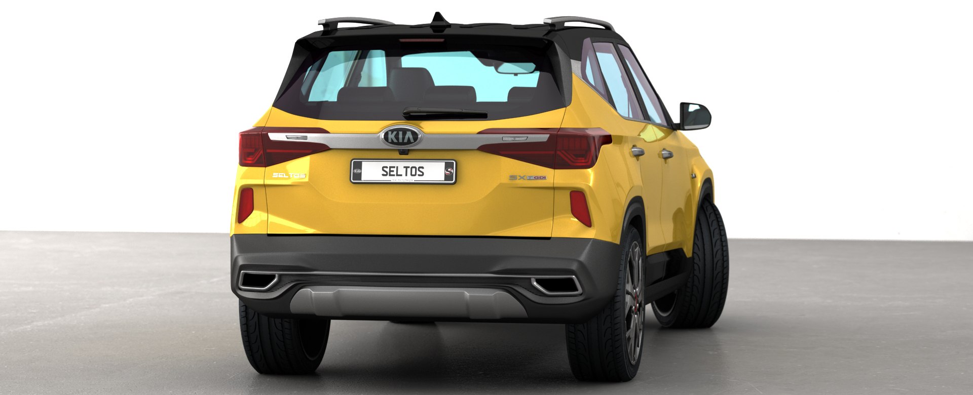 3D Model Realistic Kia Seltos 2020 - TurboSquid 1580390