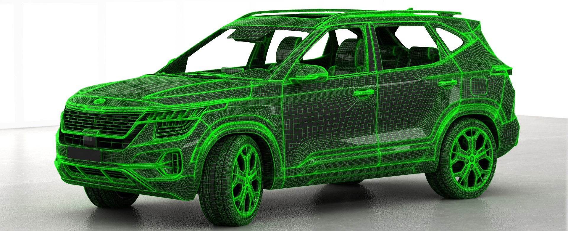 3D model realistic kia seltos 2020 - TurboSquid 1580390