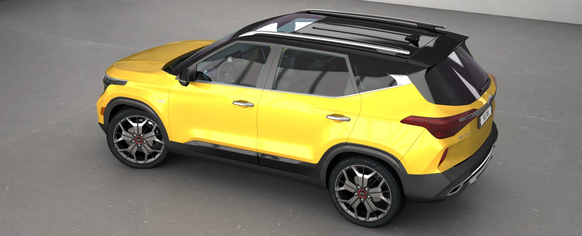 3D Model Realistic Kia Seltos 2020 - TurboSquid 1580390
