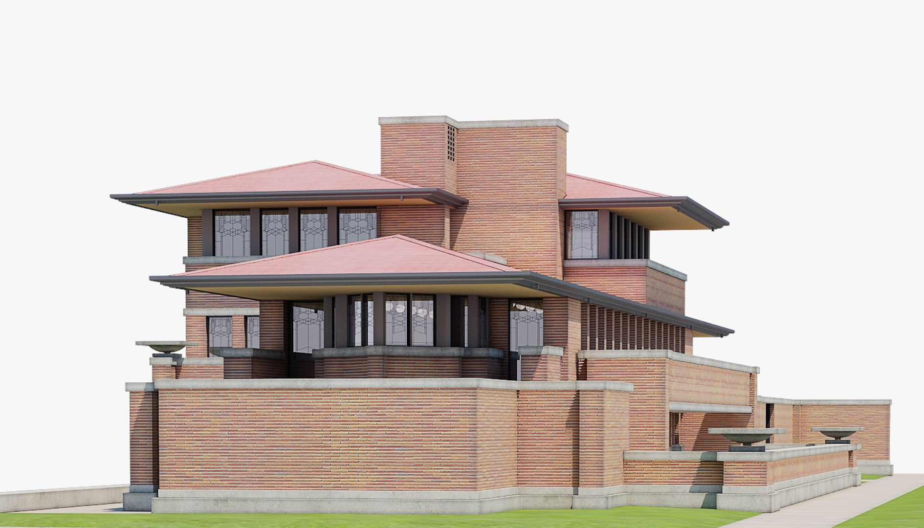 Robie House Obj